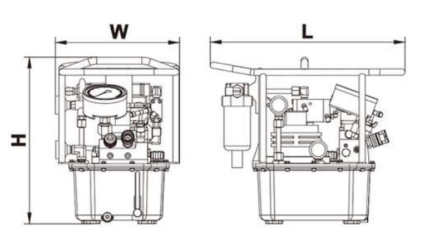 SHPA Air Driven Hydraulic Torque Wrench Pumps - Hydraulic Torque ...